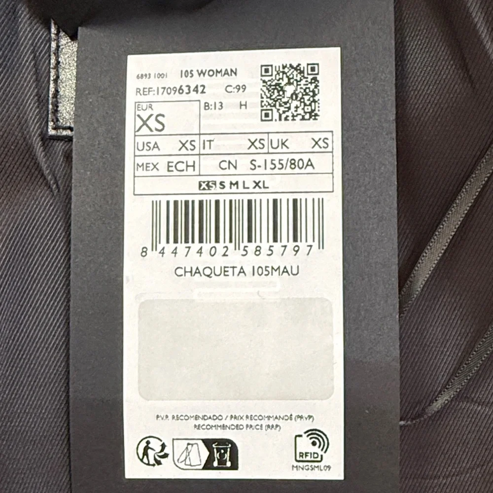 Mango | Jackets & Coats | Mango Womens Brand New Black Leather Bomber ...